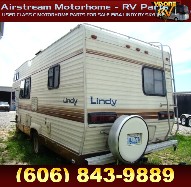 RV Exterior Body Panels USED CLASS C MOTORHOME PARTS FOR SALE 1984 LINDY BY SKYLINE Airstream ...