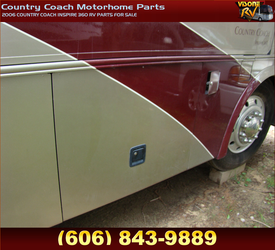 RV Exterior Body Panels 2006 COUNTRY COACH INSPIRE 360 RV PARTS FOR ...