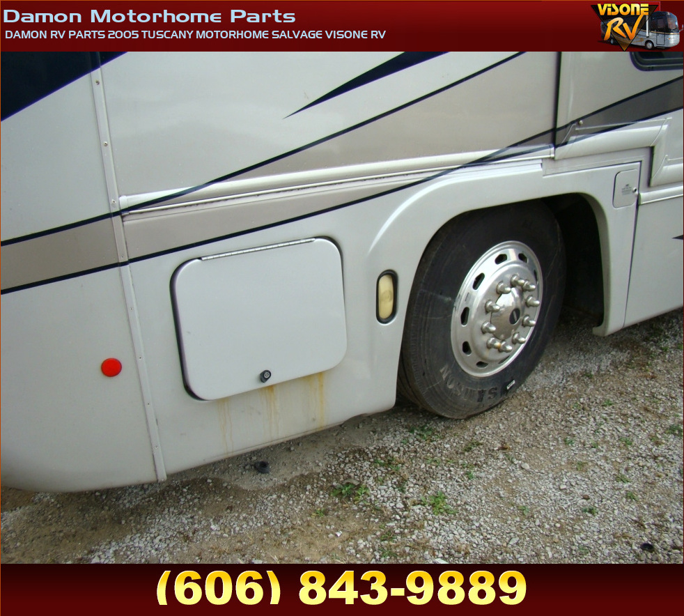 RV Exterior Body Panels DAMON RV PARTS 2005 TUSCANY MOTORHOME SALVAGE ...