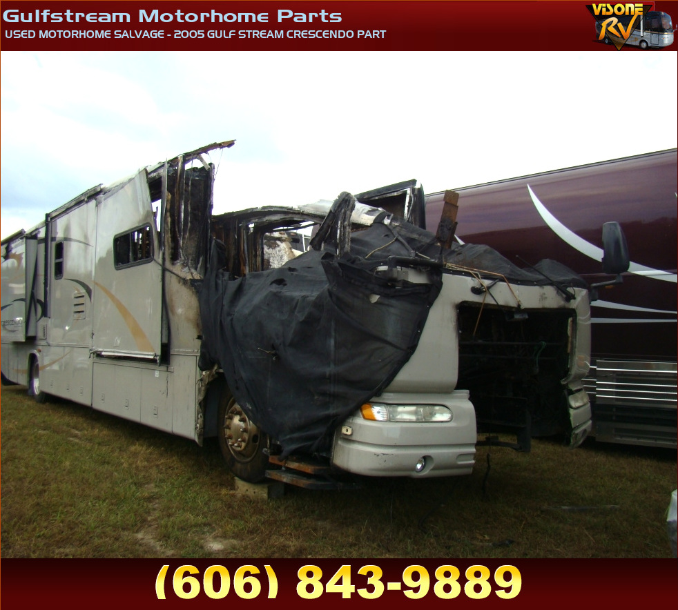 RV Exterior Body Panels USED MOTORHOME SALVAGE - 2005 GULF STREAM ...