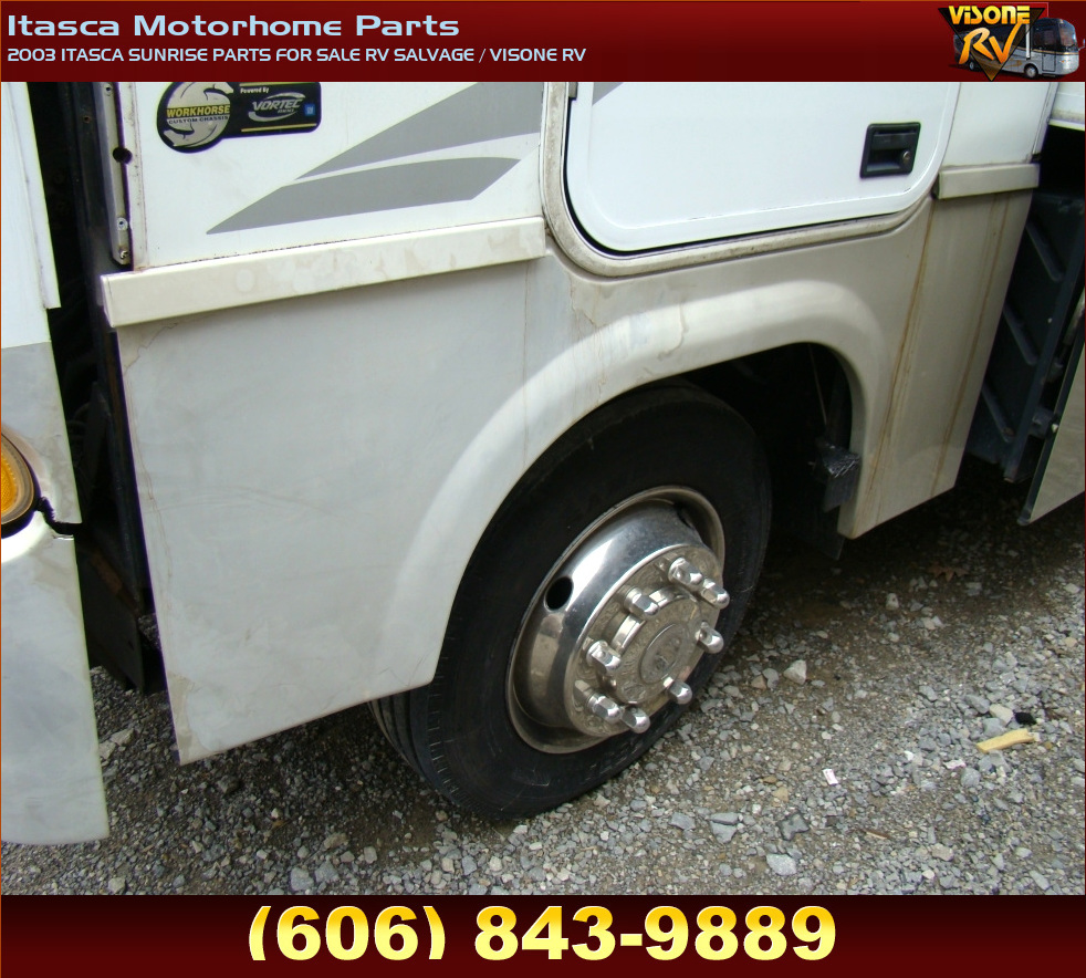 RV Exterior Body Panels 2003 ITASCA SUNRISE PARTS FOR SALE RV SALVAGE ...