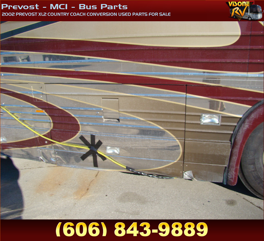 RV Exterior Body Panels 2002 PREVOST XL2 COUNTRY COACH CONVERSION USED ...