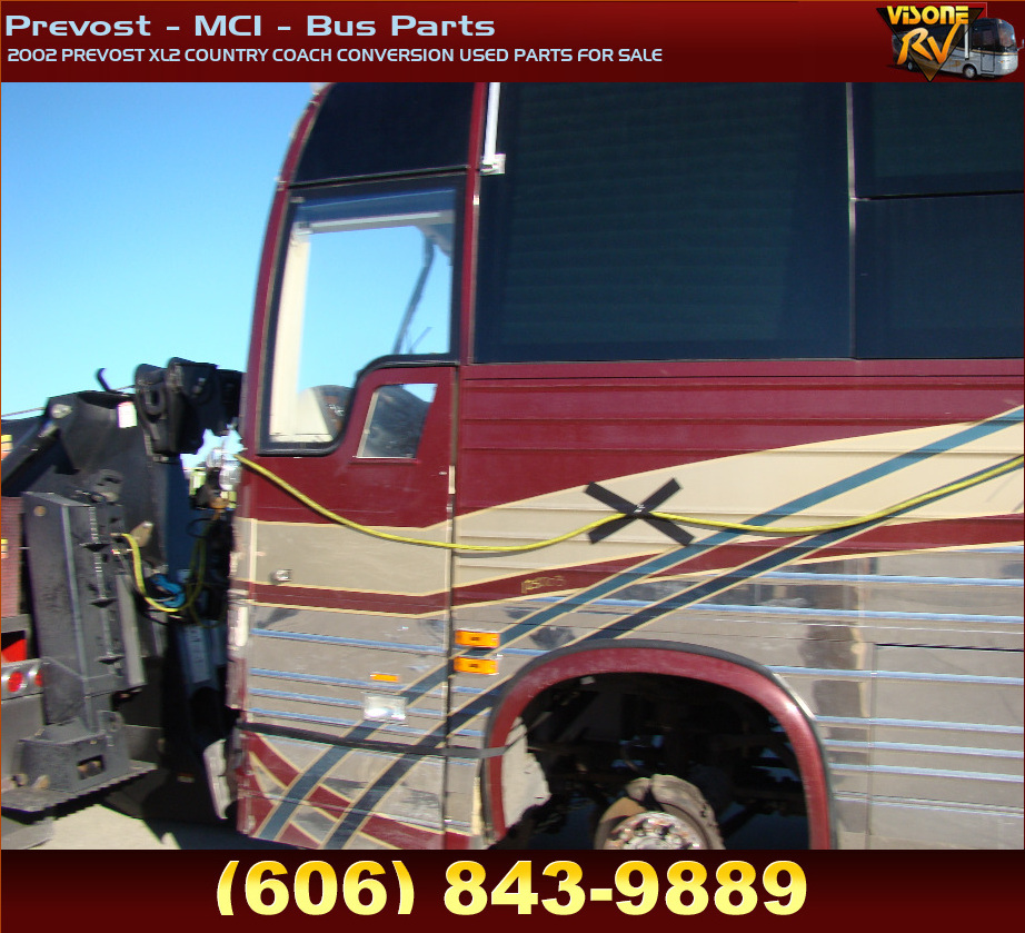 RV Exterior Body Panels 2002 PREVOST XL2 COUNTRY COACH CONVERSION USED ...