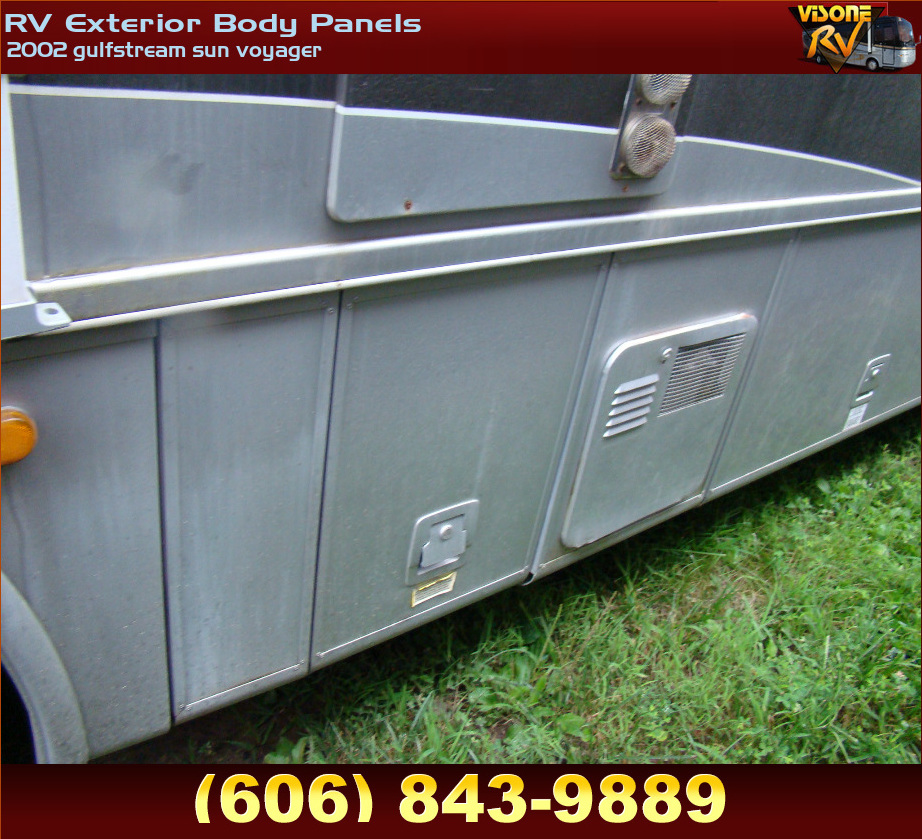 RV Exterior Body Panels 2002 gulfstream sun voyager Search | Motorhome ...