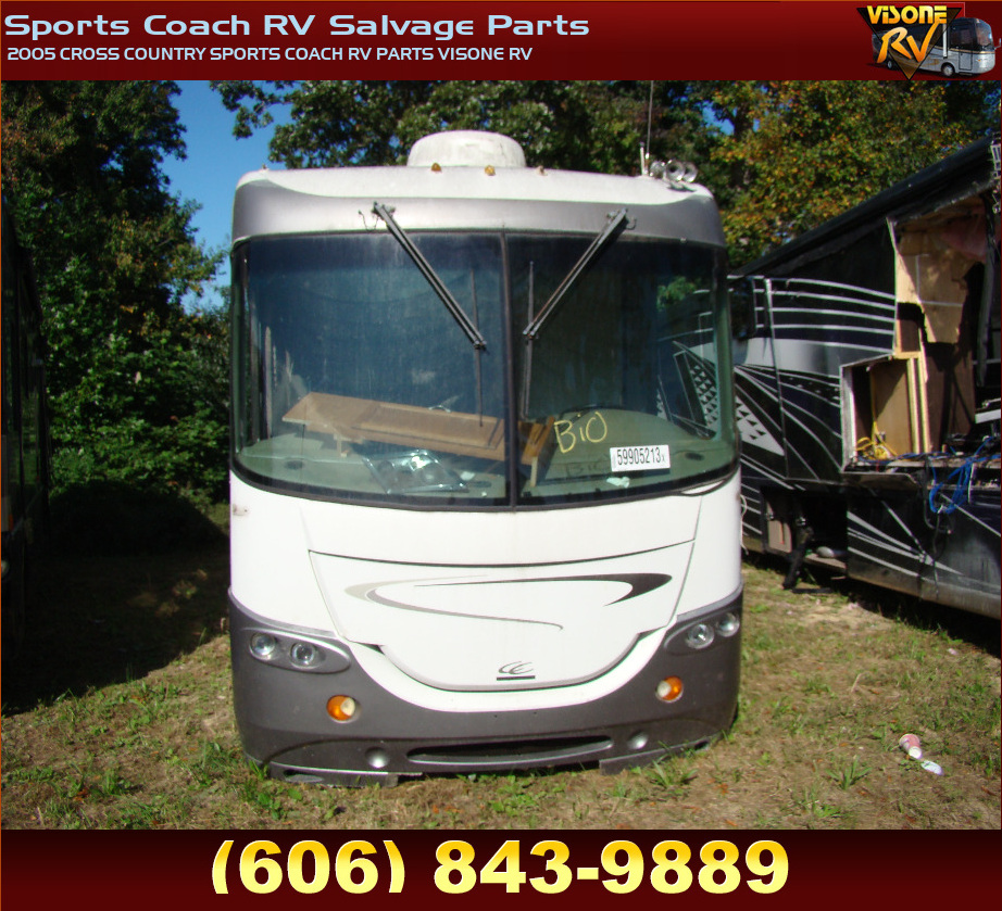 RV Exterior Body Panels 2005 CROSS COUNTRY SPORTS COACH RV PARTS VISONE ...