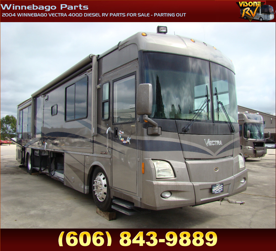 RV Exterior Body Panels 2004 WINNEBAGO VECTRA 40QD DIESEL RV PARTS FOR ...