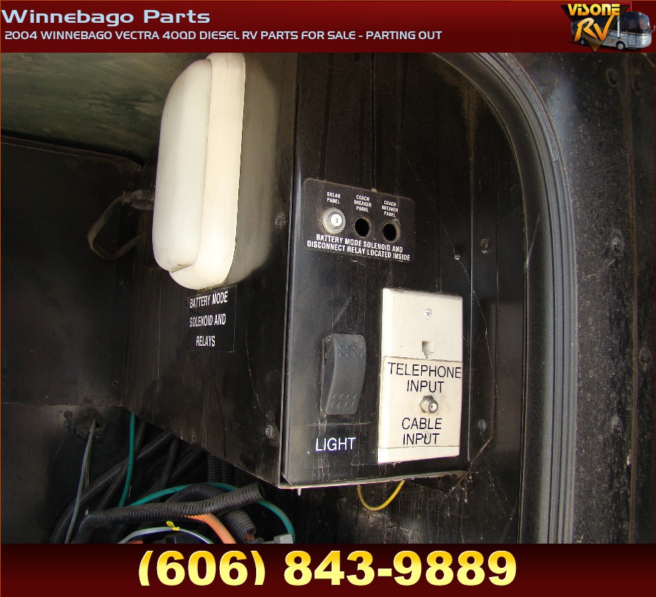 RV Exterior Body Panels 2004 WINNEBAGO VECTRA 40QD DIESEL RV PARTS FOR ...