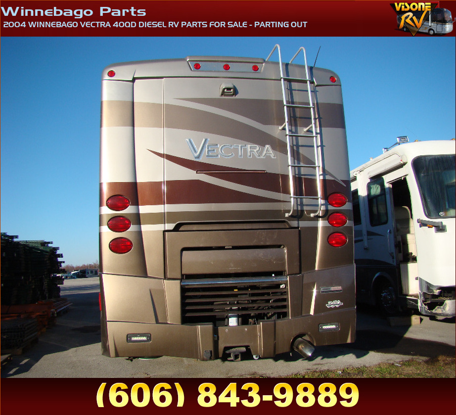 RV Exterior Body Panels 2004 WINNEBAGO VECTRA 40QD DIESEL RV PARTS FOR ...